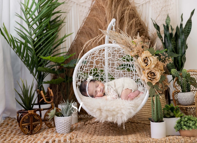 BOHO Style Digital Backdrop Newborn Digital Background Bohemian ...