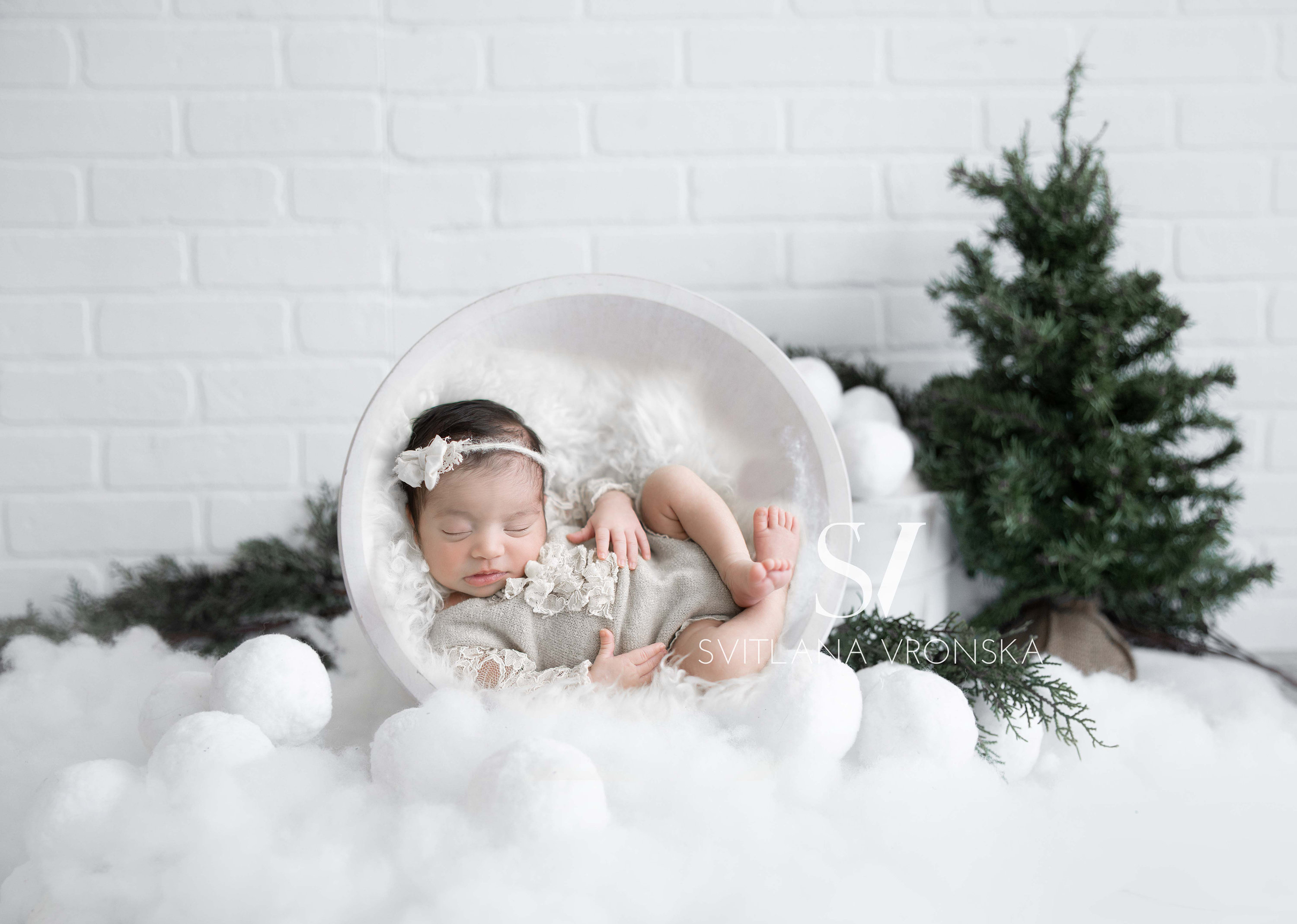 Christmas Digital Backdrop Newborn Digital Background Snowy | Etsy