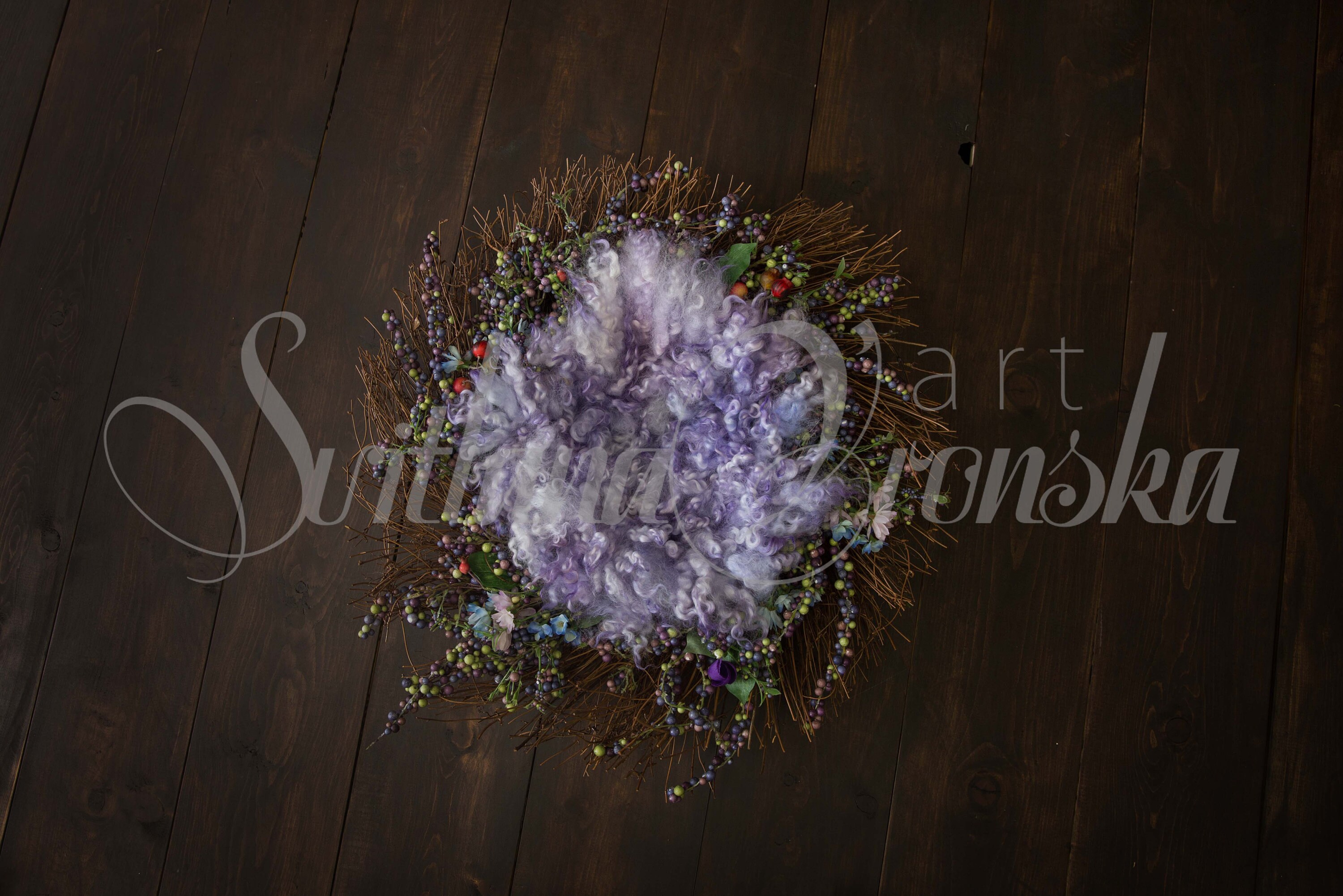 Digital Backdrop Newborn Wreath Collection Set of 4 Newborn | Etsy