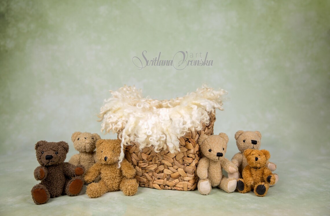 Digital Backdrop/prop for Newborn Photography Wooden Bucket | Etsy