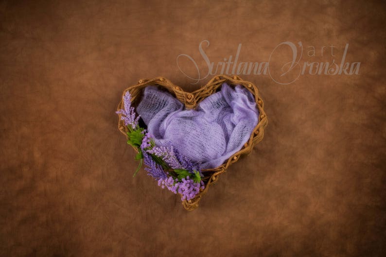 Heart Shaped Digital Background - Digital Overlay - Digital Newborn ...