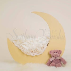 Digital Background Moon for Newborn Photography. Newborn Digital ...