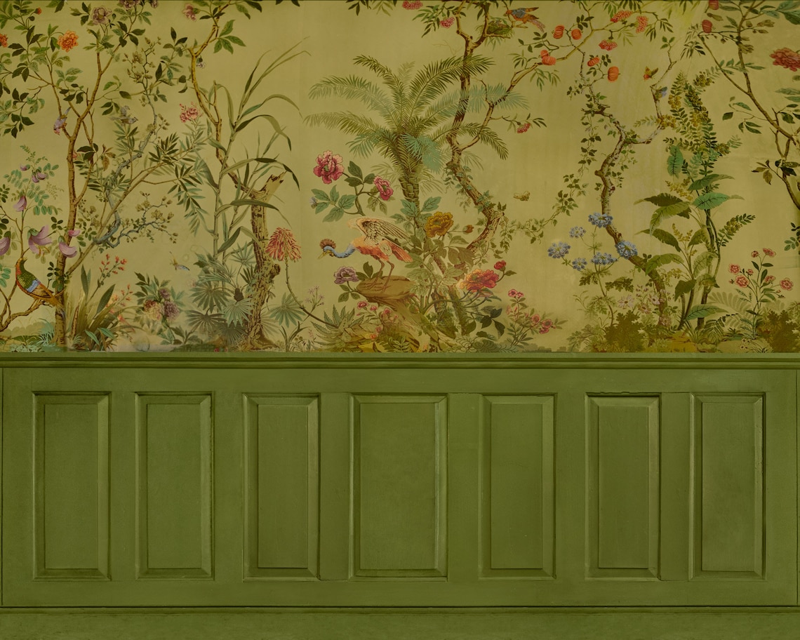 Colonial Wallpaper - Etsy