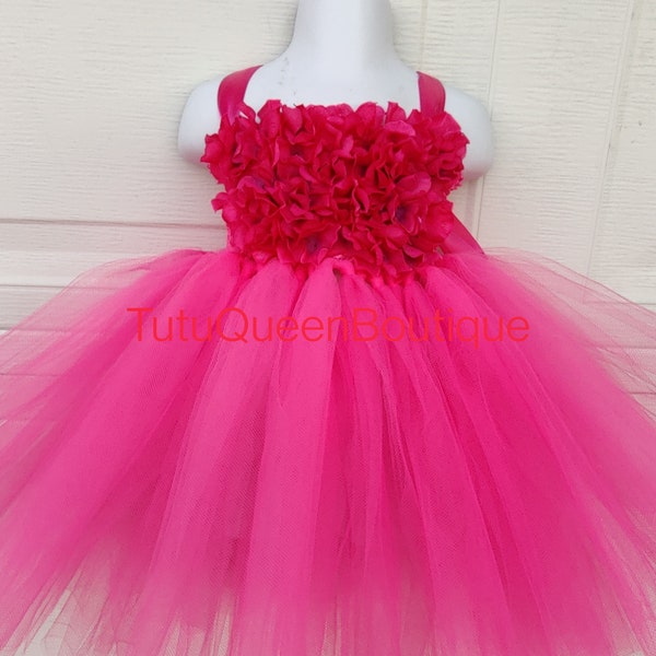 Hot Pink Tutu Dress - Etsy