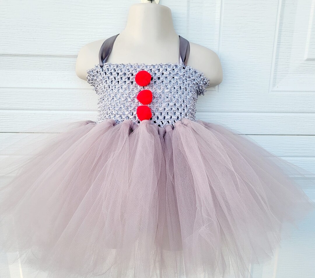 Clown Tutu Dress Girl Tutu, Baby Costume , Birthday Tutu, Rainbow Tutu ...