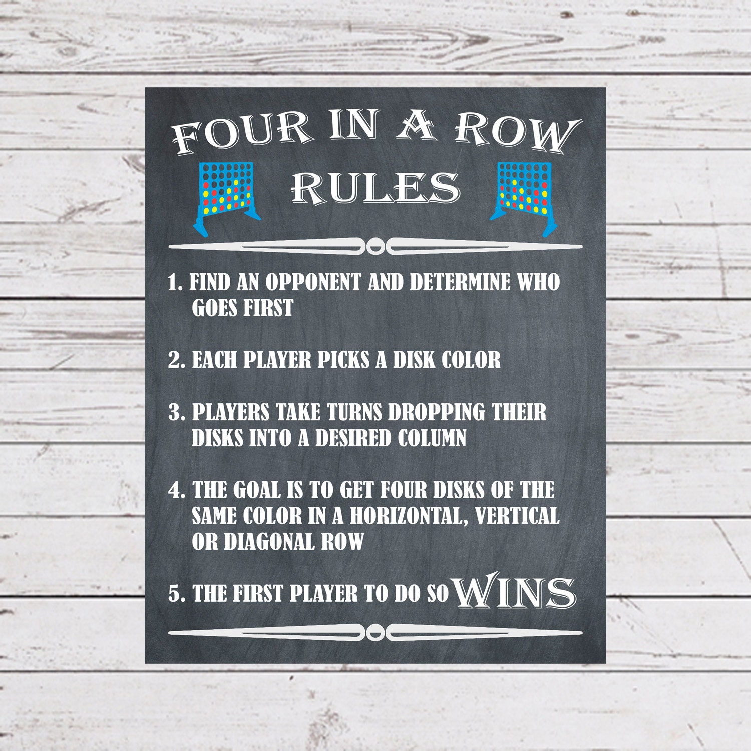 four-in-a-row-rules-yard-games-outdoor-party-games-wedding-etsy-canada
