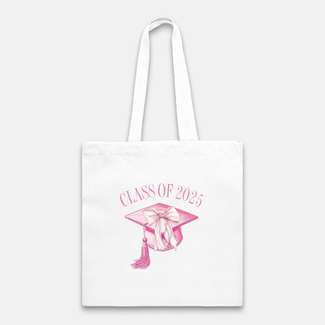 Class of 2025 Heavy Tote Bag, College Grad Tote, Graduation Gift for ...