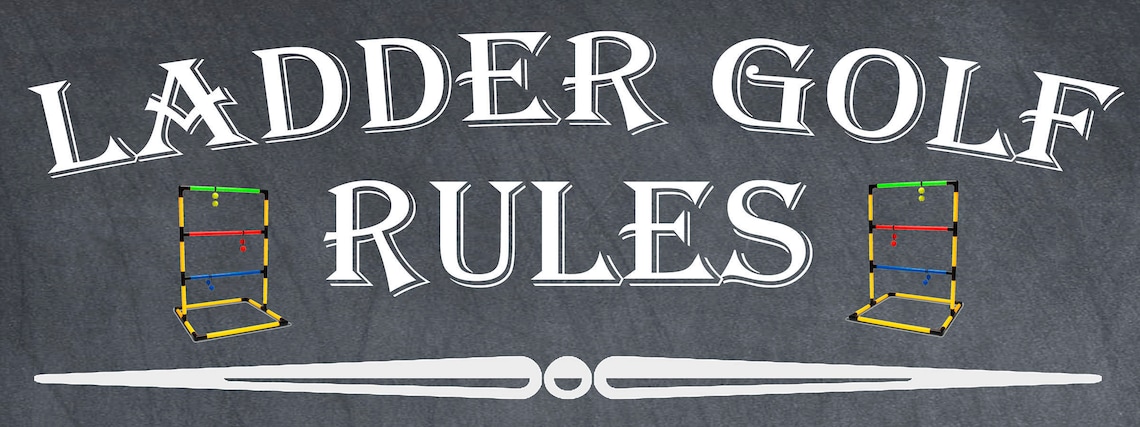 Ladder Golf Rules Ladder Toss Ladder Ball Yard Games - Etsy Australia