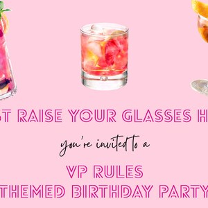 Vanderpump Rules Party Invitation: Custom Birthday, Bachelorette ...