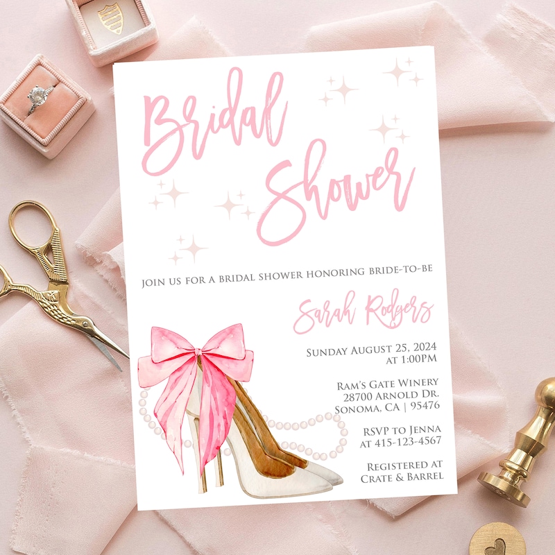 Shoe Invitations - Etsy