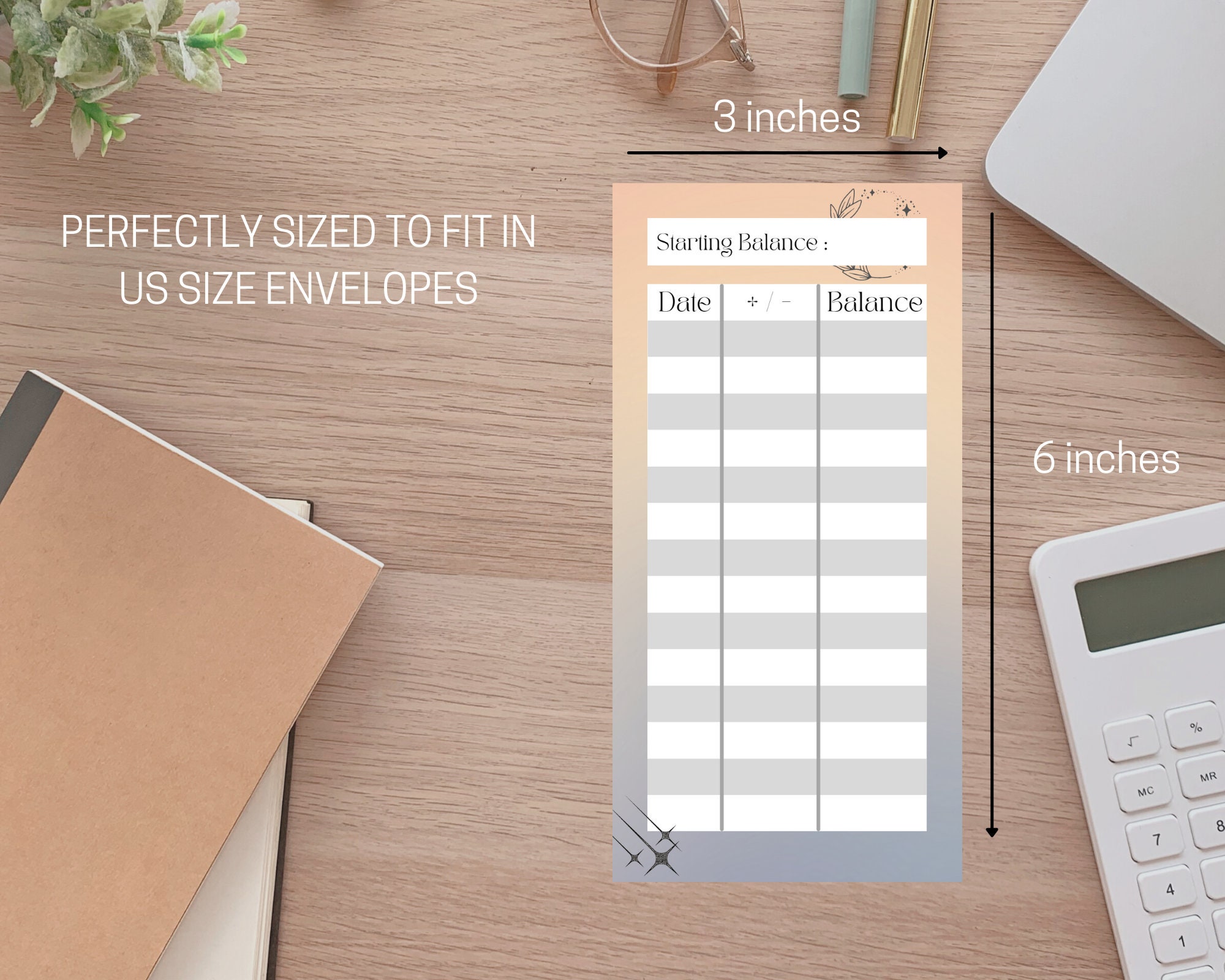 Income and Expense Tracker Cash Stuffing Printable Cash Tracker Instant ...