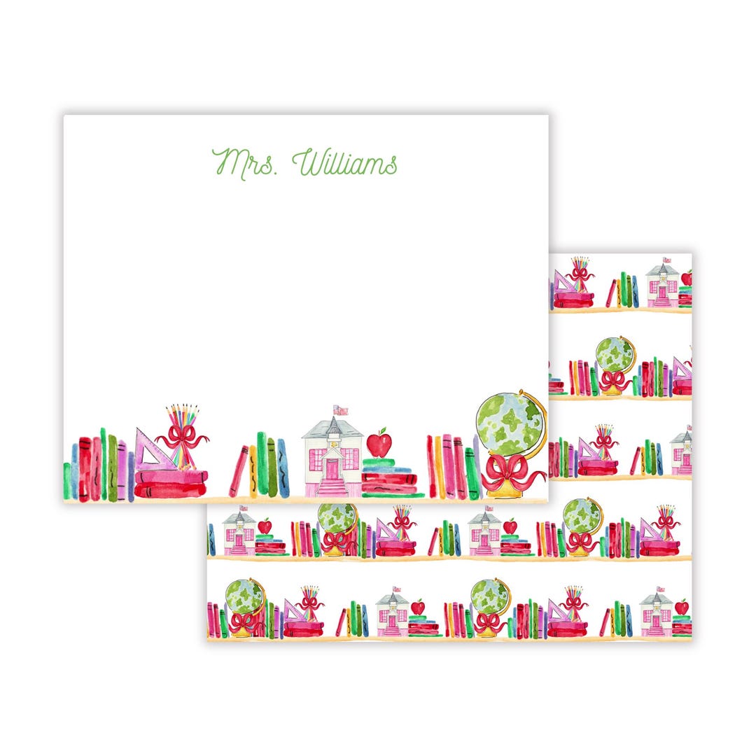 Teacher Stationery Set, Teacher Gift - Etsy