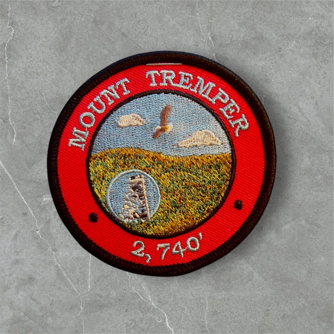Mount Tremper Patch- Fully Embroidered - Iron On/sew on - Catskill ...