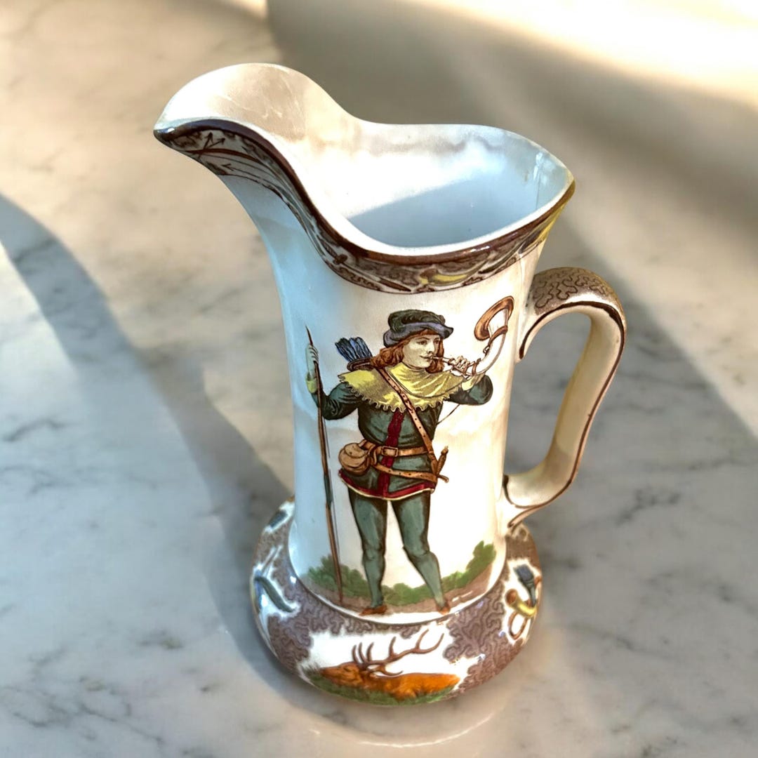Rare Vintage Robin Hood - Buffalo Pottery - Circa 1907 - Catskill ...