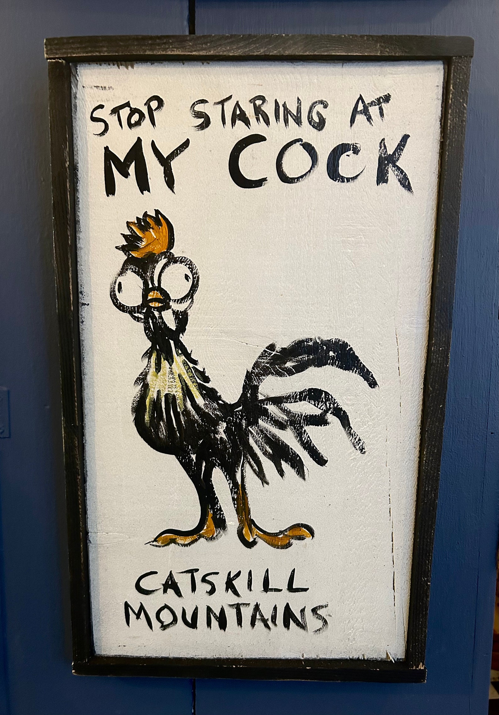 Catskill Mountains - Handmade Wood Sign - Made From Reclaimed Barn Wood ...