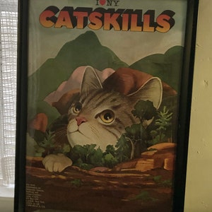 I Love New York Catskills, 1985 - Milton Glaser Poster - I Love NY Campaign - Etsy