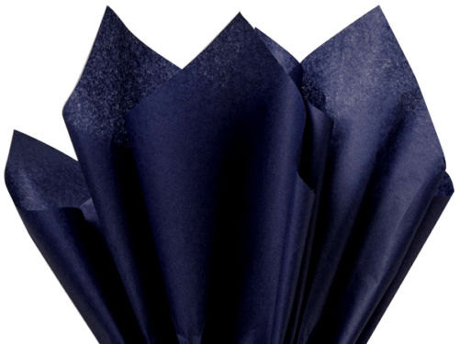 Navy Tissue Paper Solid Blue Tissue Paper 10 Large Sheets | Etsy