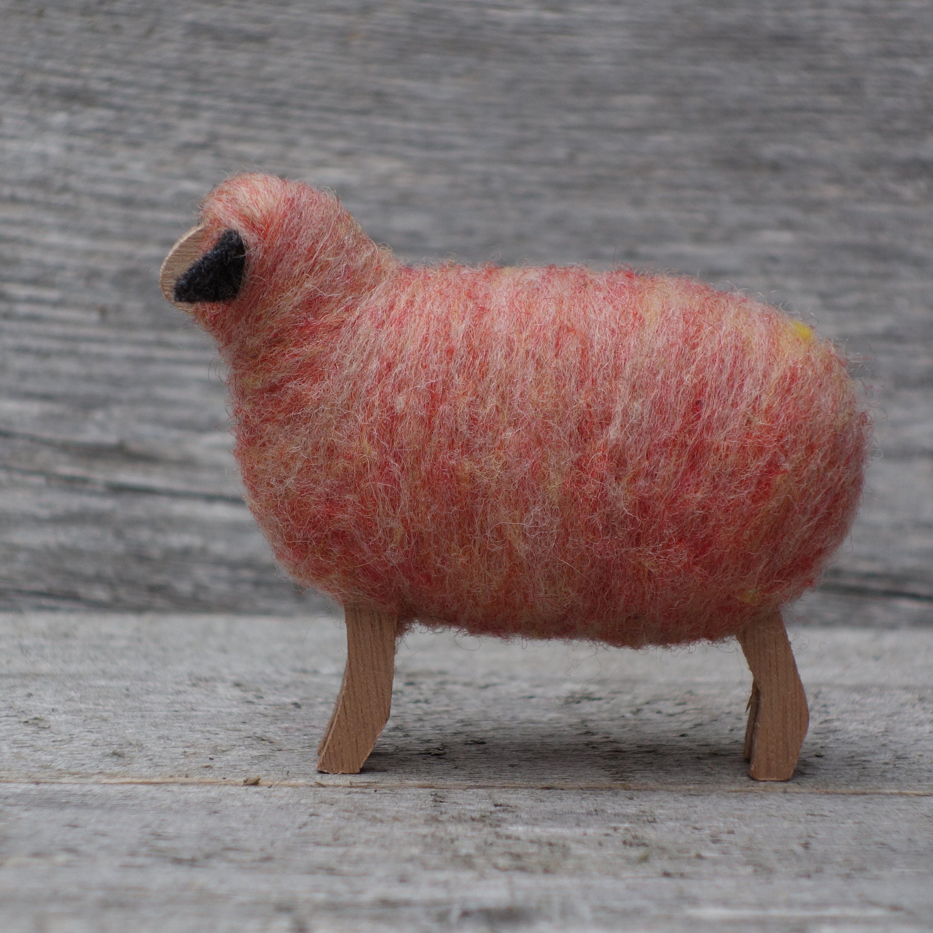 KIT - Needle Felting – Make Your Own Wool Sheep Ornament - Etsy
