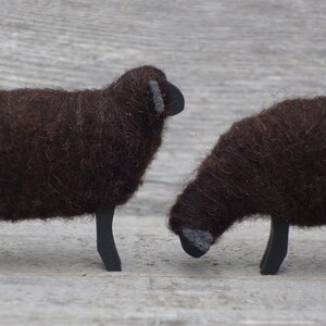 KIT - Needle Felting – DIY Standing Sheep Craft, 3" Plywood Body - Etsy
