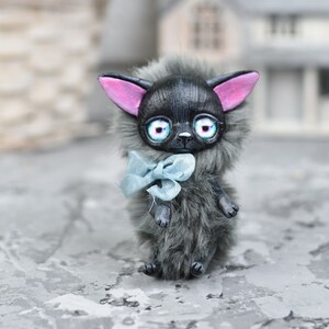 Dog Ooak Toy Plush Mini Fantasy Terrier Dog Plush Puppy Sculpture Pet ...
