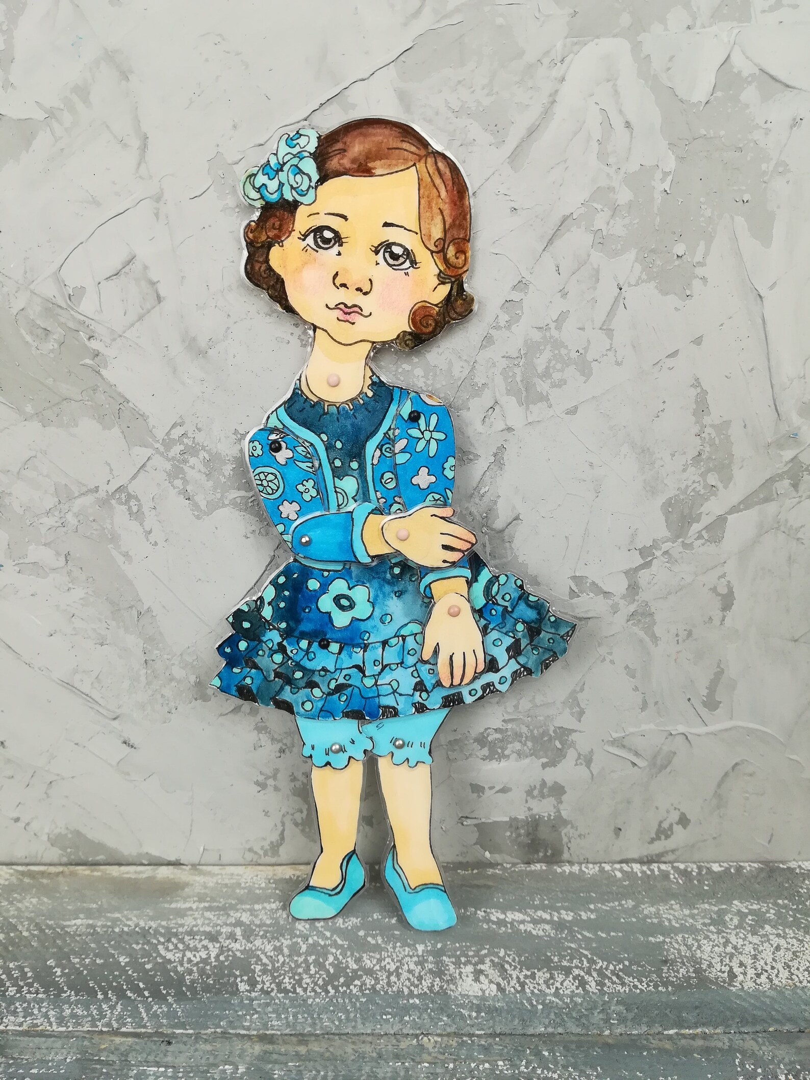 Paper Doll Paper Toys Paper Crafts Paper Dolls Download - Etsy