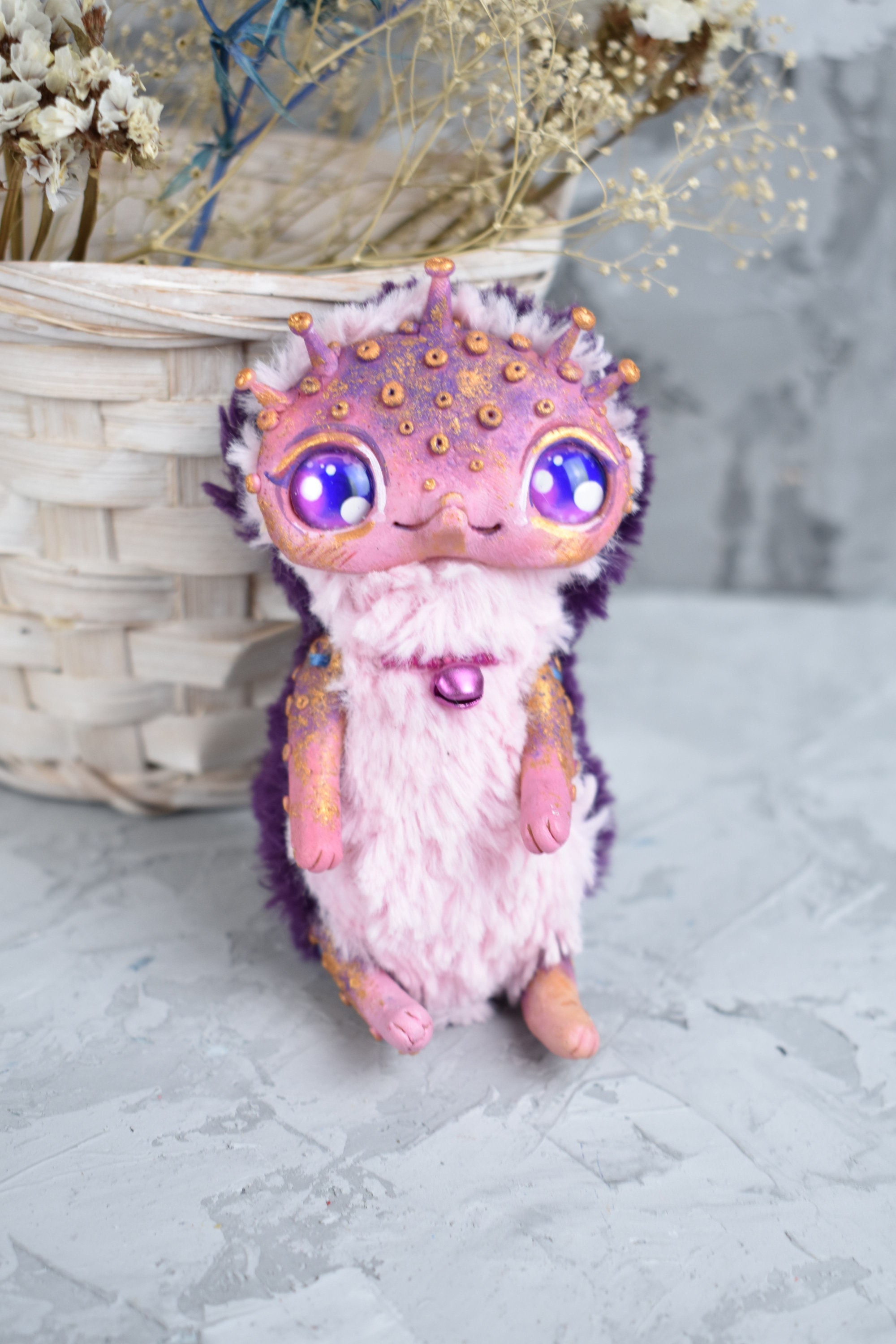 Fantasy Doll, Monster Ooak Toy, Monster Plush, Miniature Monster, Cute ...