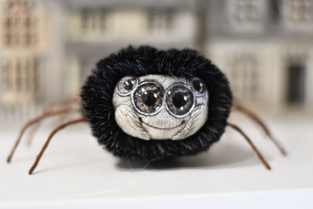 Spider Ooak Toy Miniature Monster Plush Bug Fantasy Doll Cute and ...