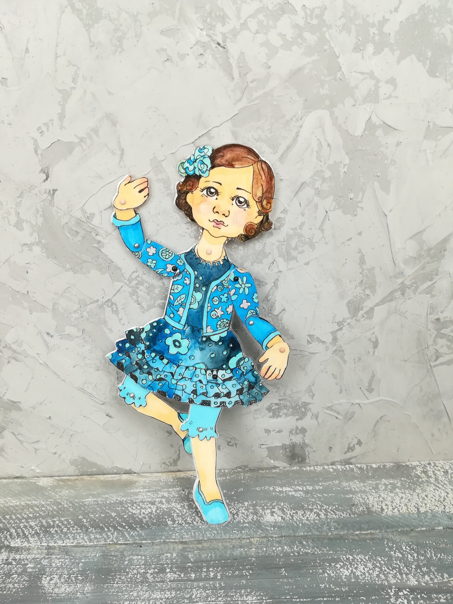 Paper Doll Paper Toys Paper Crafts Paper Dolls Download - Etsy