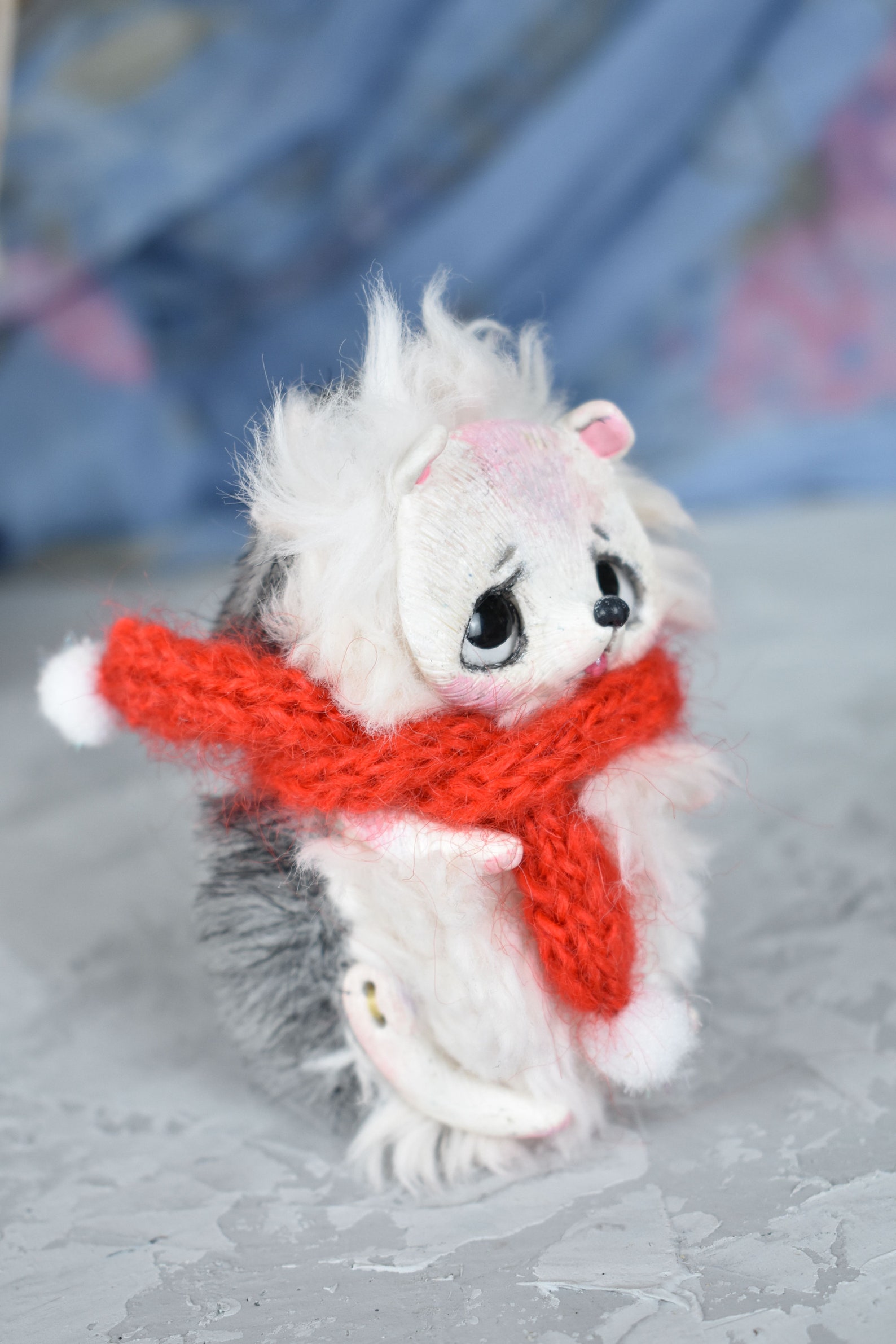 Hedgehog Toy Hedgehog Plush Christmas Decoration New Year - Etsy