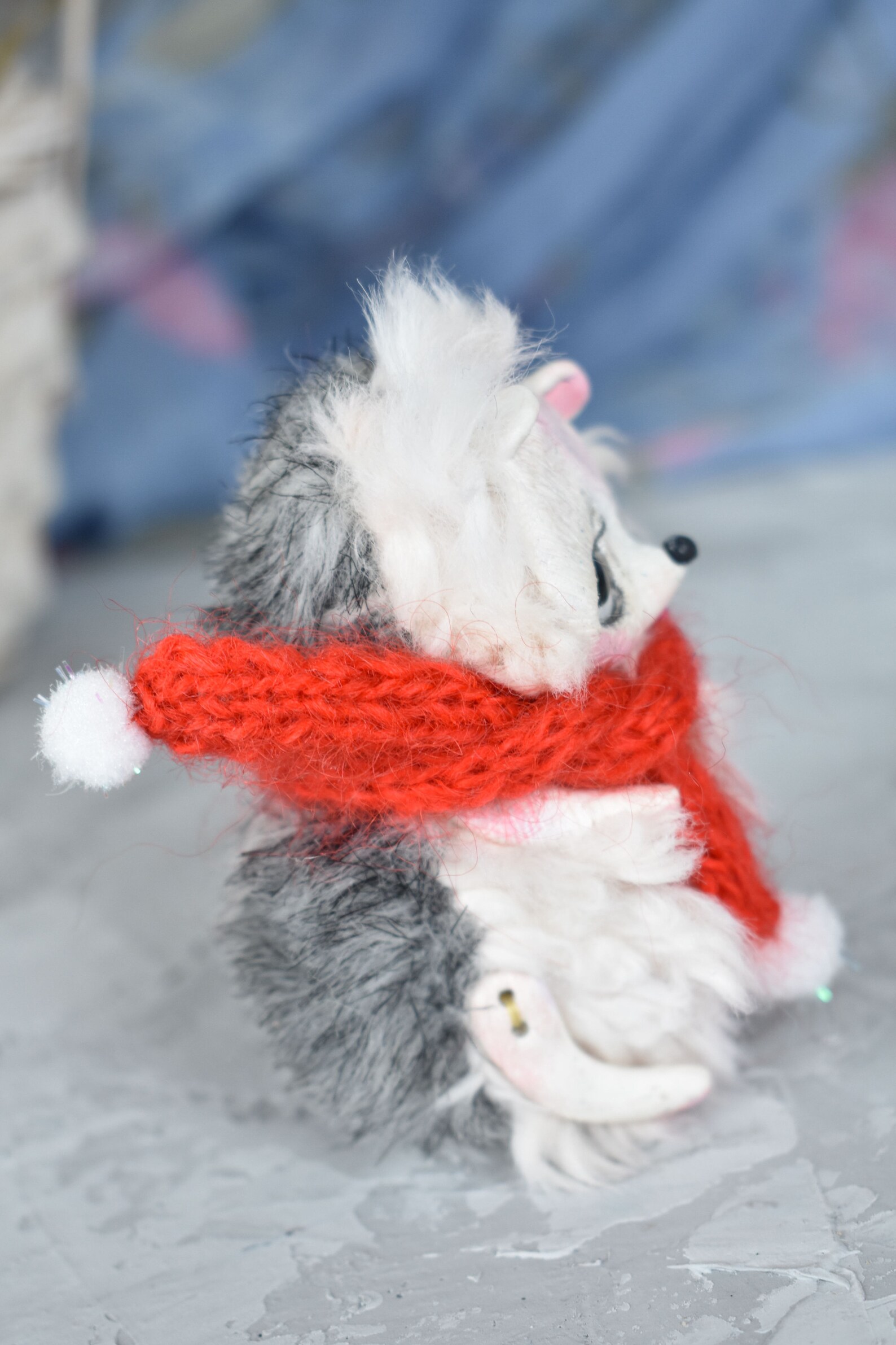 Hedgehog Toy Hedgehog Plush Christmas Decoration New Year - Etsy