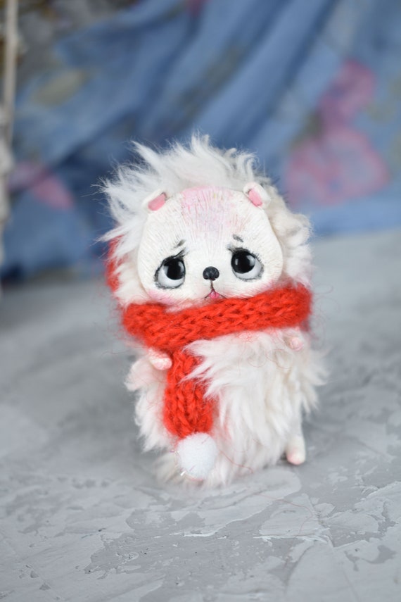 Hedgehog Toy Hedgehog Plush Christmas Decoration New Year | Etsy