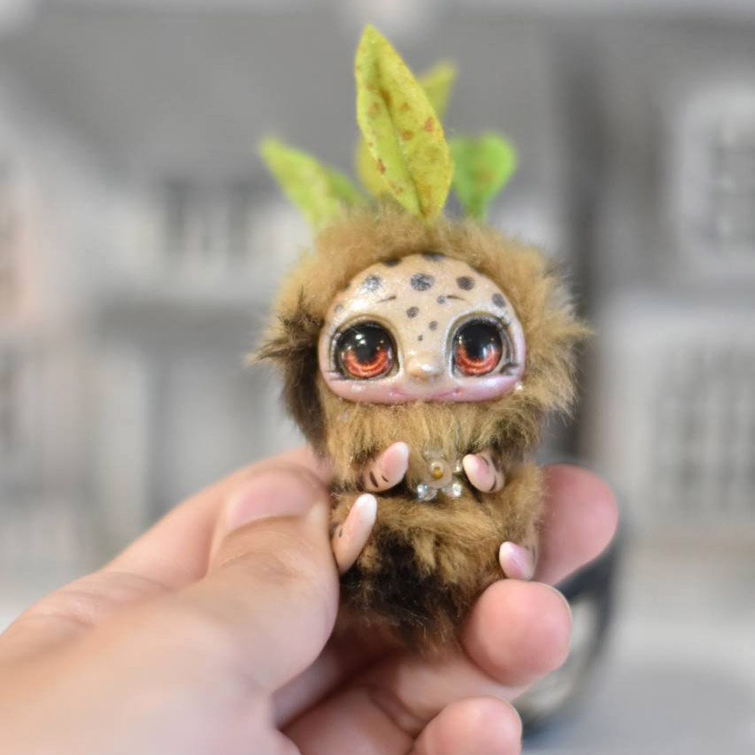 Mandrake Ooak Toy Plush Fantasy Doll Creature Animal Art Doll ...