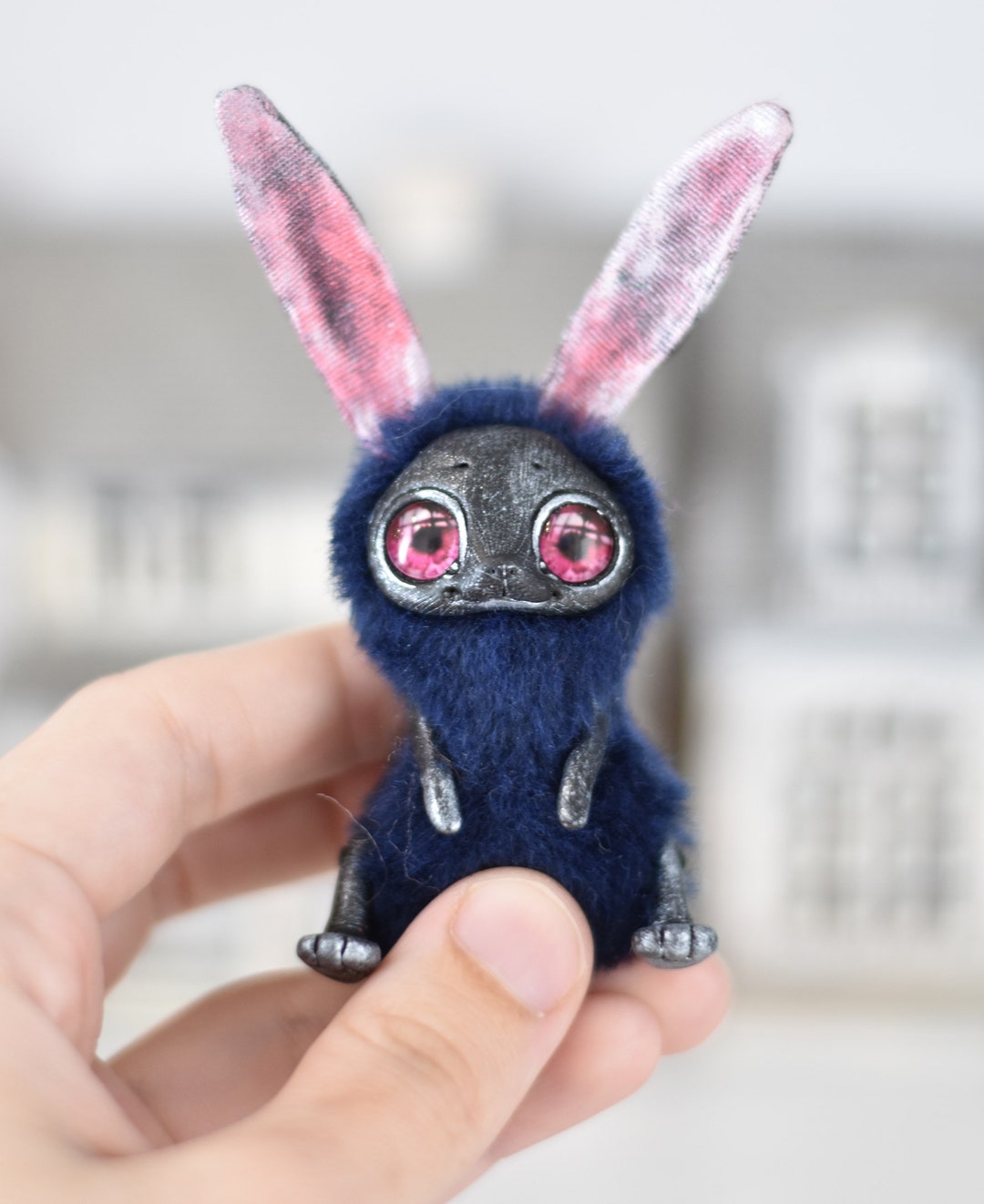 Miniature Bunny Toy Rabbits Ooak Toys Artist Teddy Sculpture - Etsy