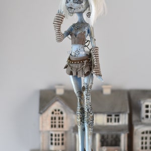 Ooak Doll Repaint Robot Monster High Doll - Etsy