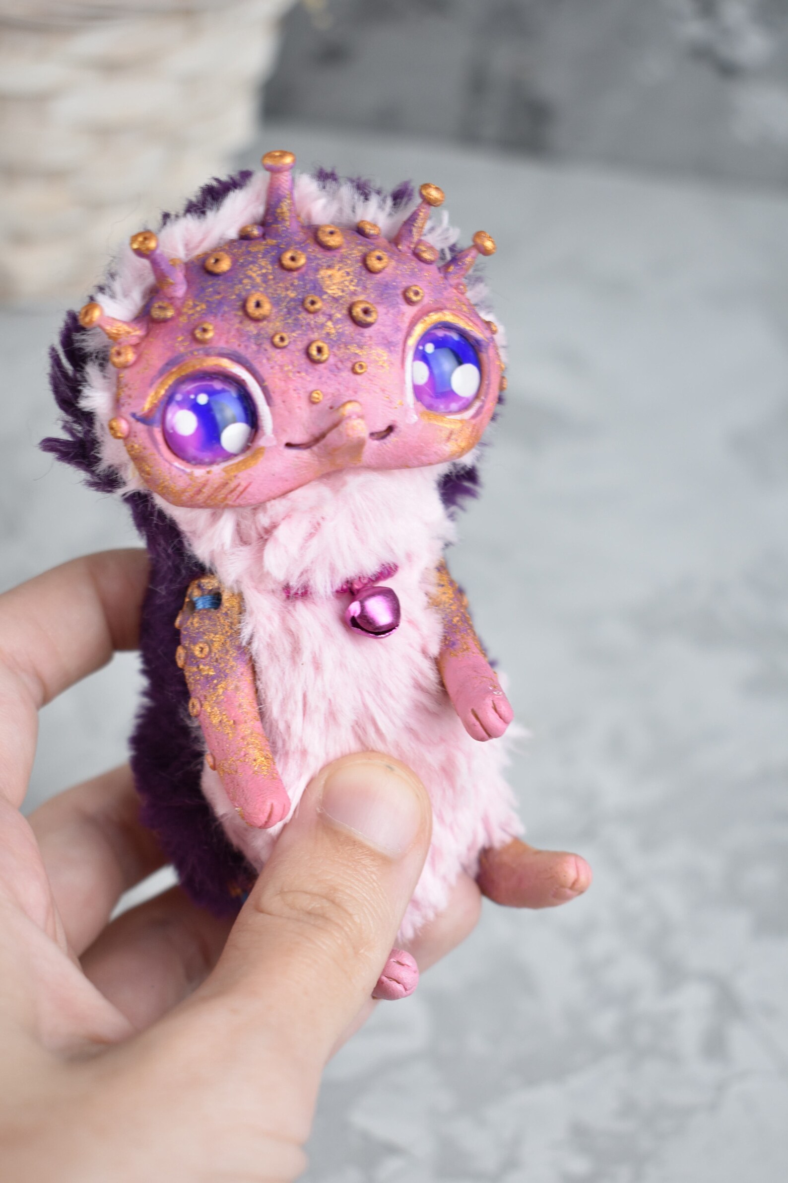 Fantasy Doll Monster Ooak Toy Monster Plush Miniature | Etsy