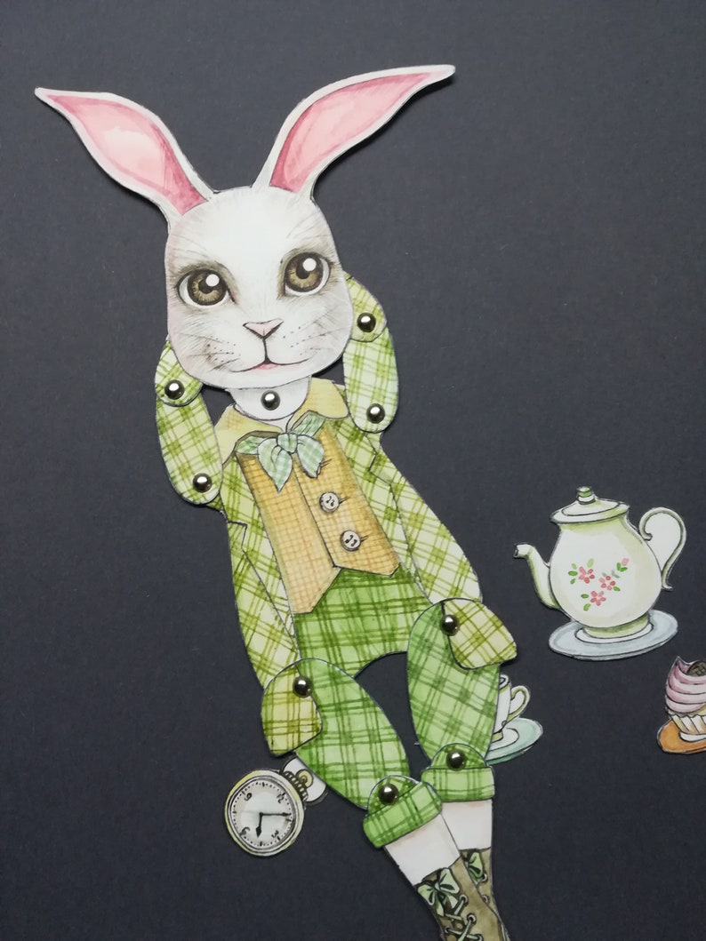 Teddy Bunny Rabbit, Paper Doll, Paper Toys, Paper Crafts, Paper Dolls ...
