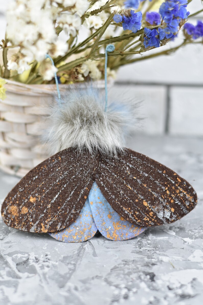 Moth Ooak Toy Fantasy Moth Toy Plush Bug Collectible Sculpture - Etsy