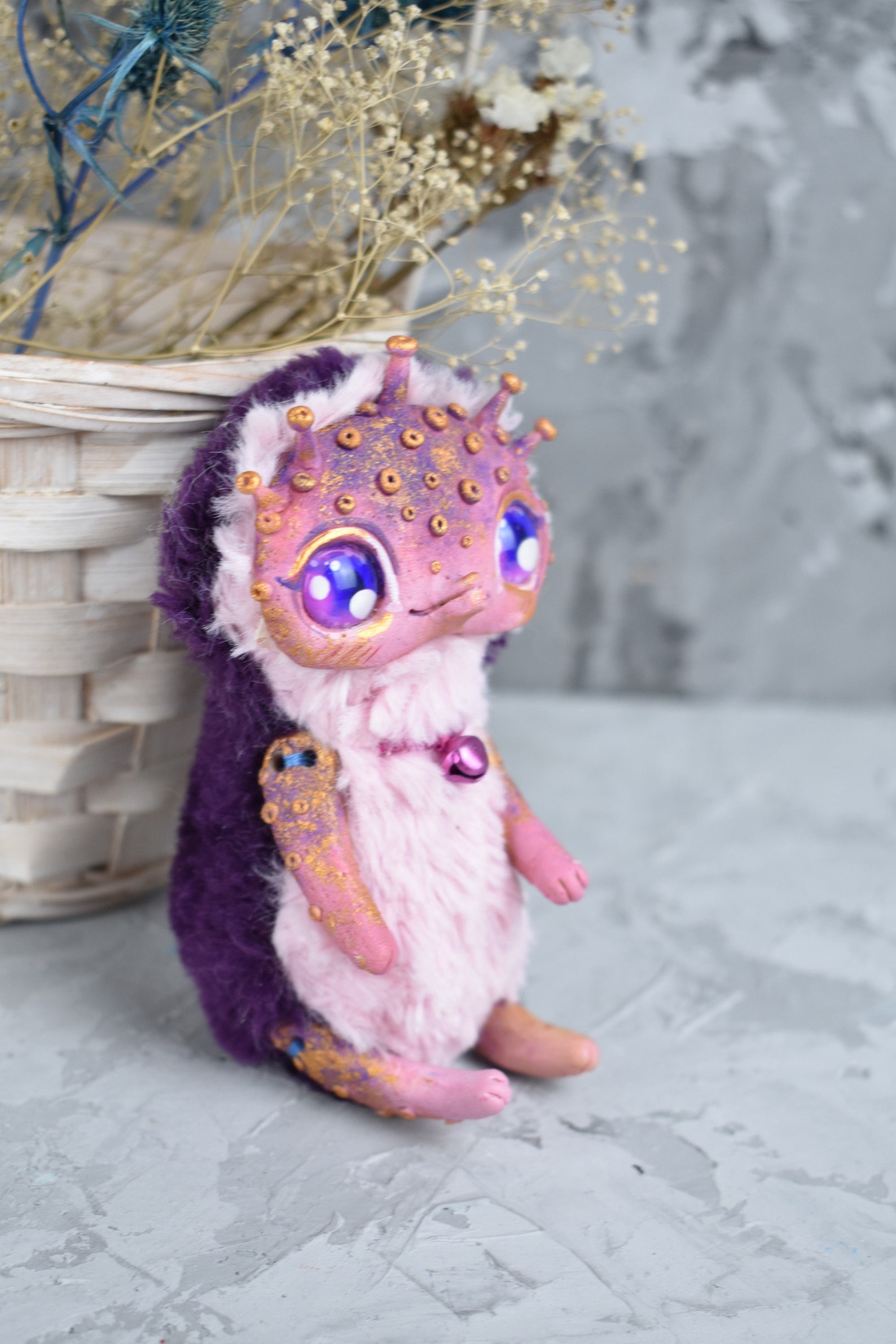 Fantasy Doll Monster Ooak Toy Monster Plush Miniature | Etsy