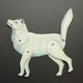 White Wolf , Paper Doll, Paper Toys, Paper Crafts, - Etsy