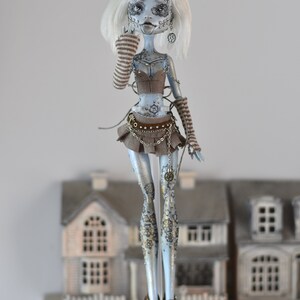 Ooak Doll Repaint Robot Monster High Doll - Etsy