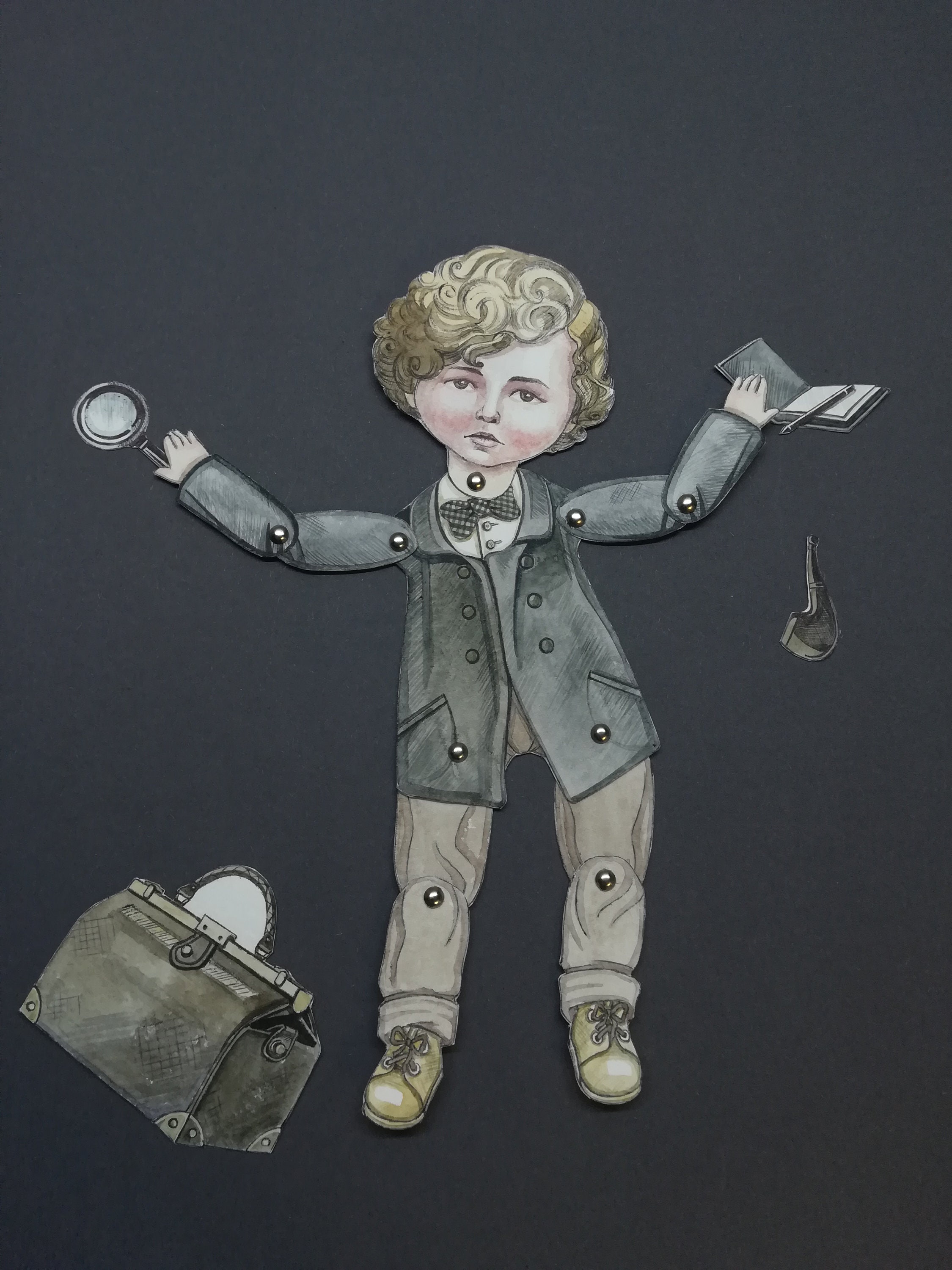 Paper Doll Paper Toys Paper Crafts Paper Dolls Download - Etsy