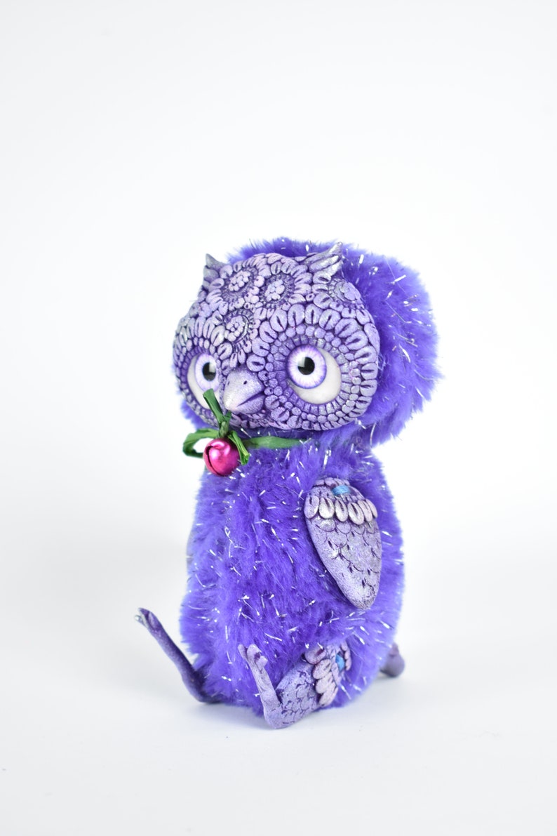 Owl gifts for women owl doll handmade. owl Decor owl art | Etsy