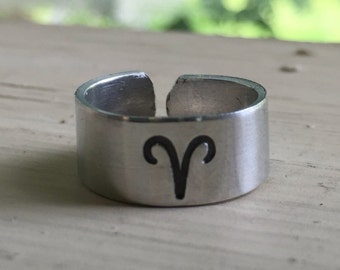 Aries ring | Etsy