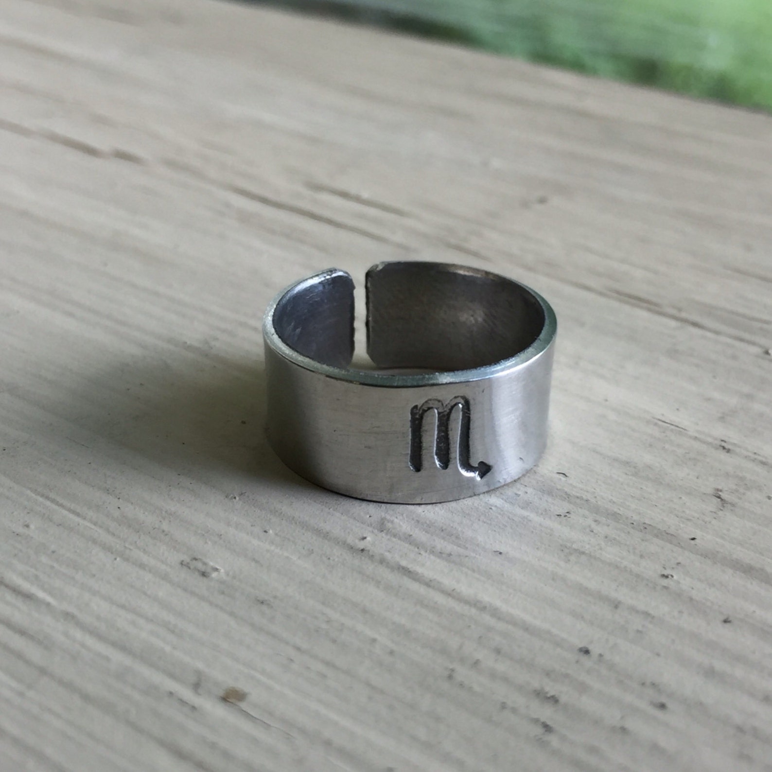 Scorpio Ring Horoscope Ring Zodiac Jewelry Zodiac Ring - Etsy