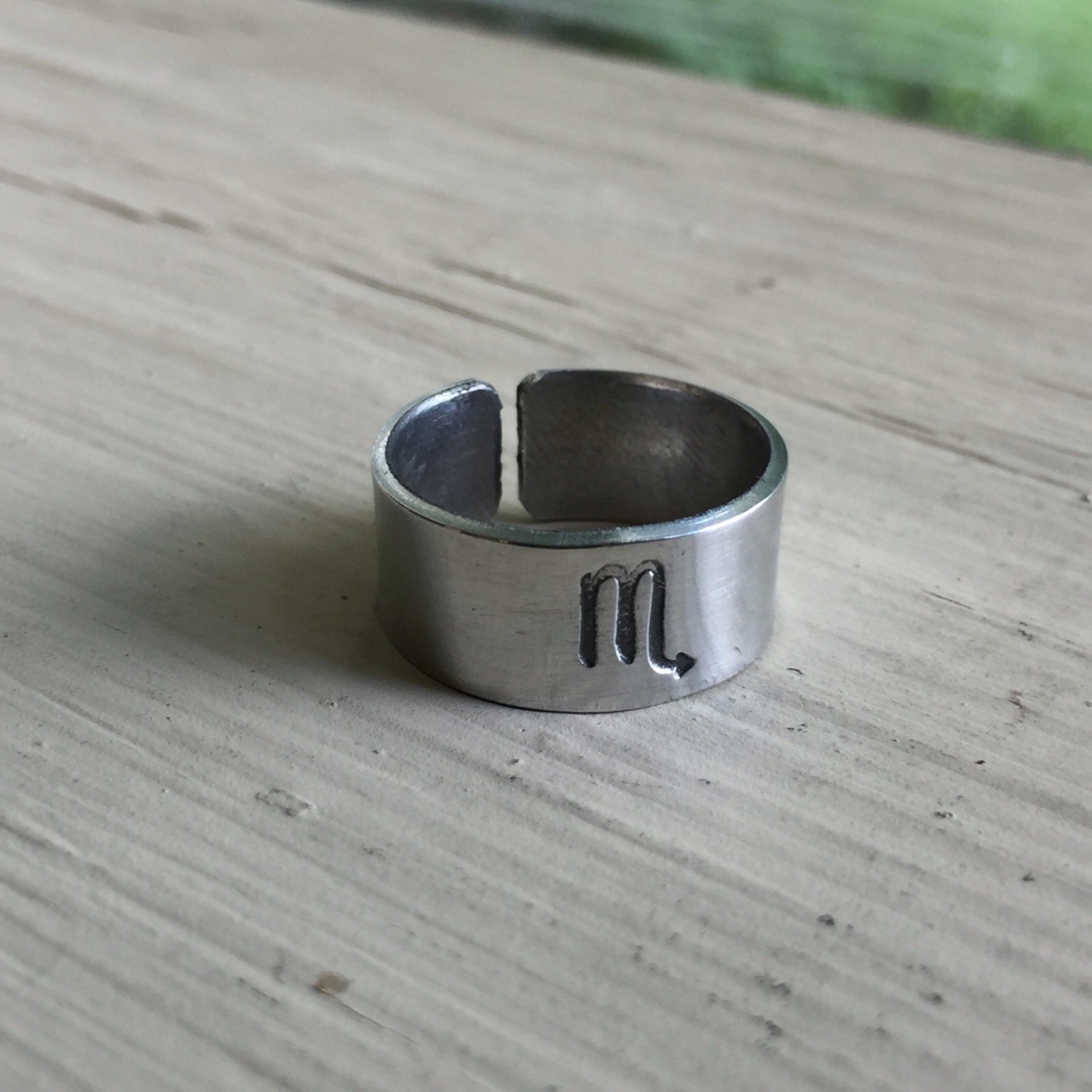 Scorpio Ring Horoscope Ring Zodiac Jewelry Zodiac Ring - Etsy