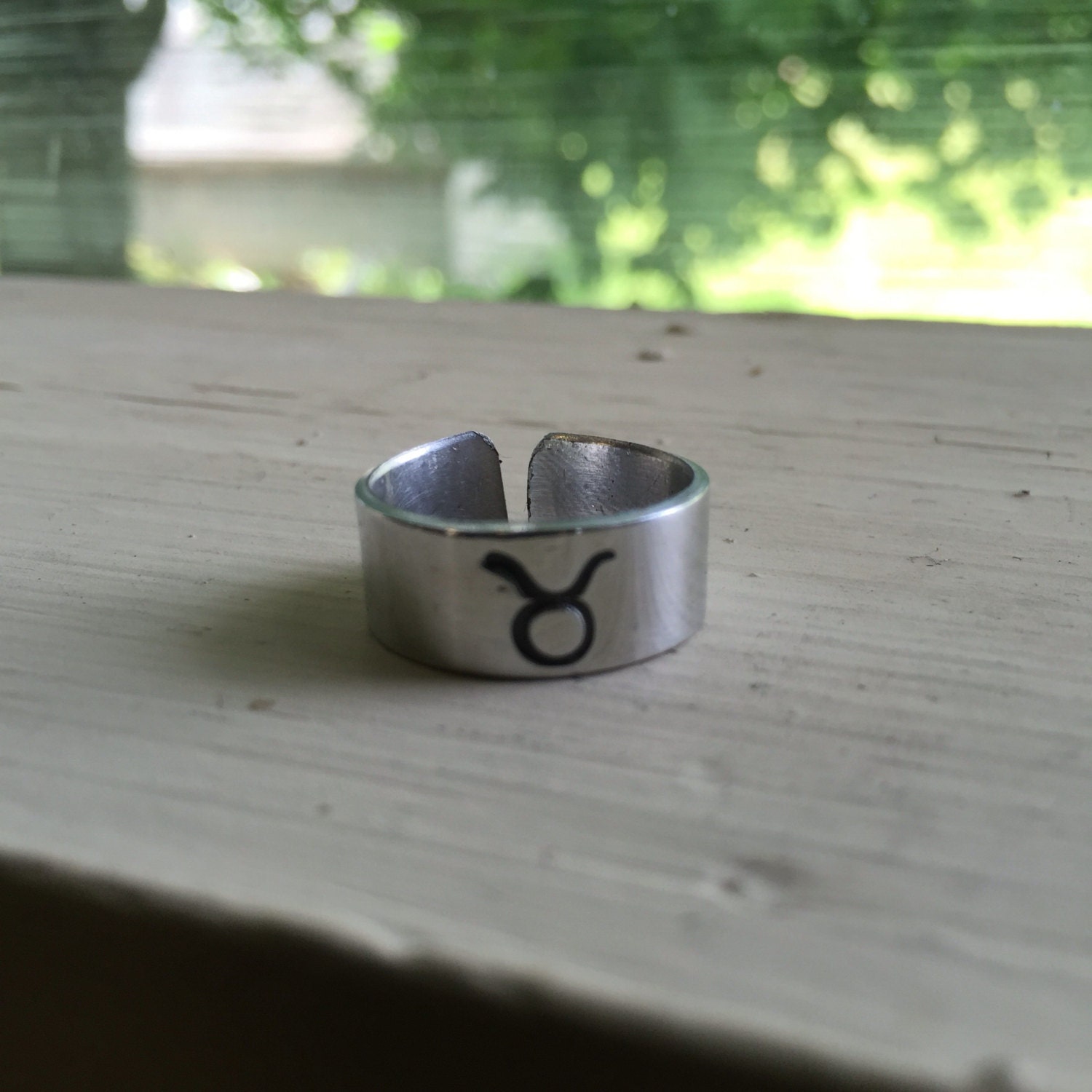 Taurus Ring Horoscope Ring Zodiac Jewelry Zodiac Ring | Etsy