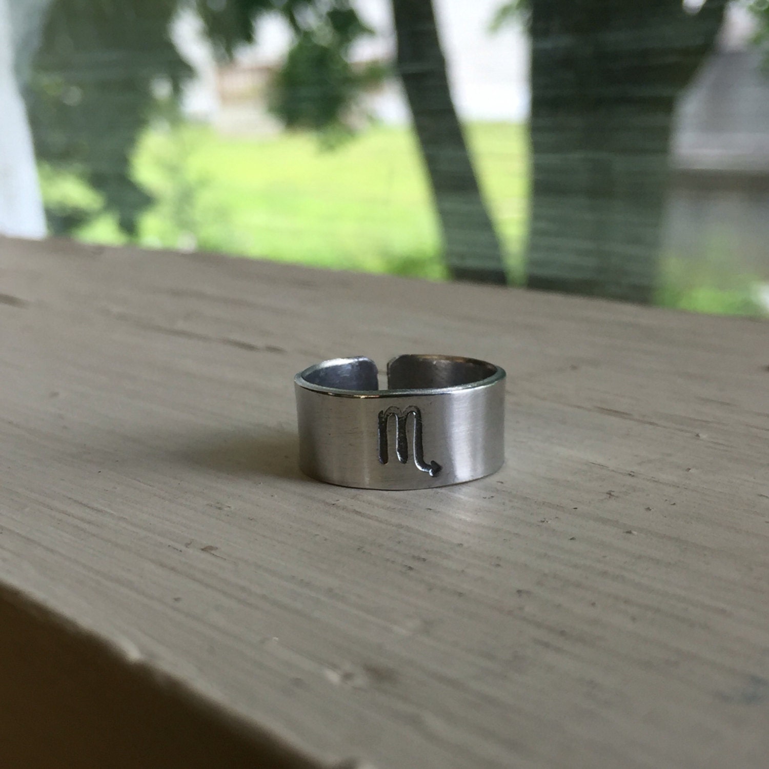 Scorpio Ring Horoscope Ring Zodiac Jewelry Zodiac Ring - Etsy