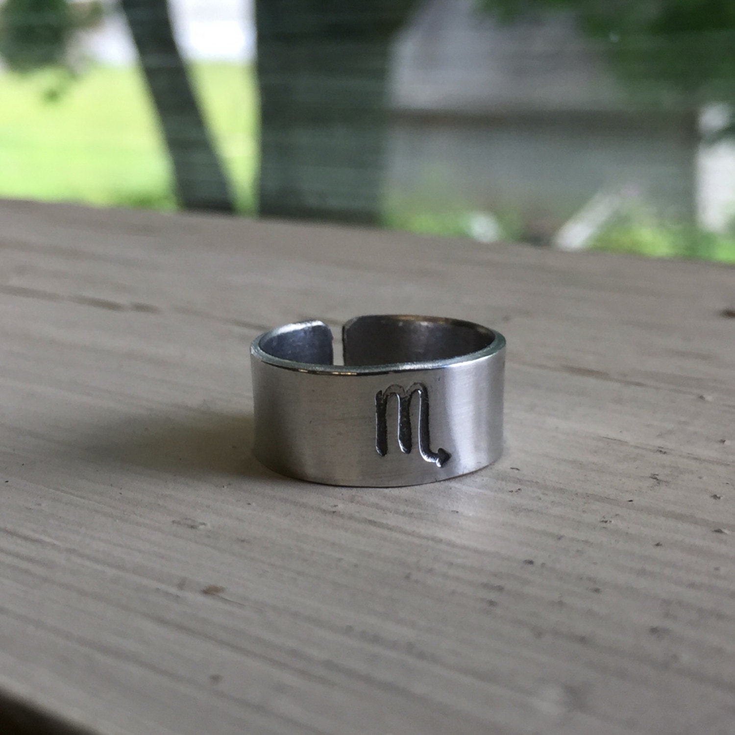 Scorpio Ring Horoscope Ring Zodiac Jewelry Zodiac Ring - Etsy