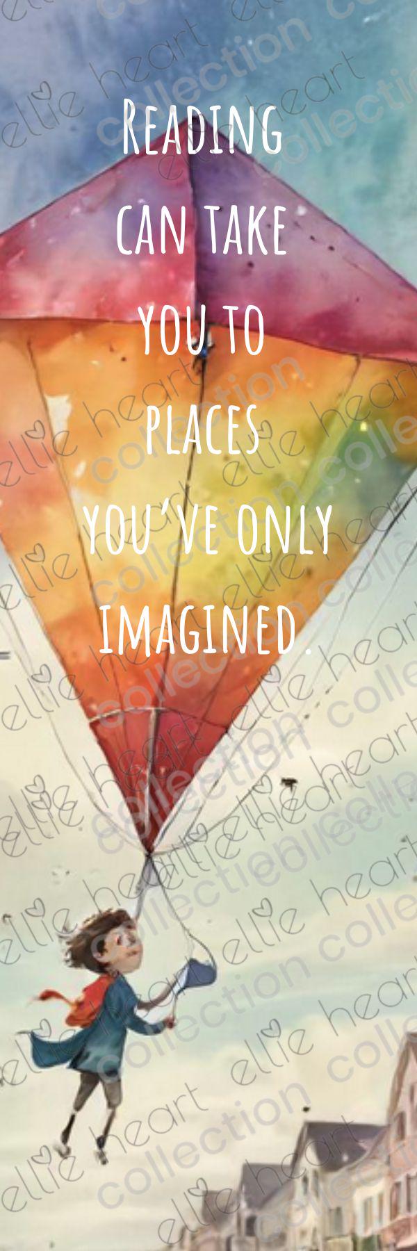 Handmade Reading Can Take You Places You've Only Imagined Boy Kite ...