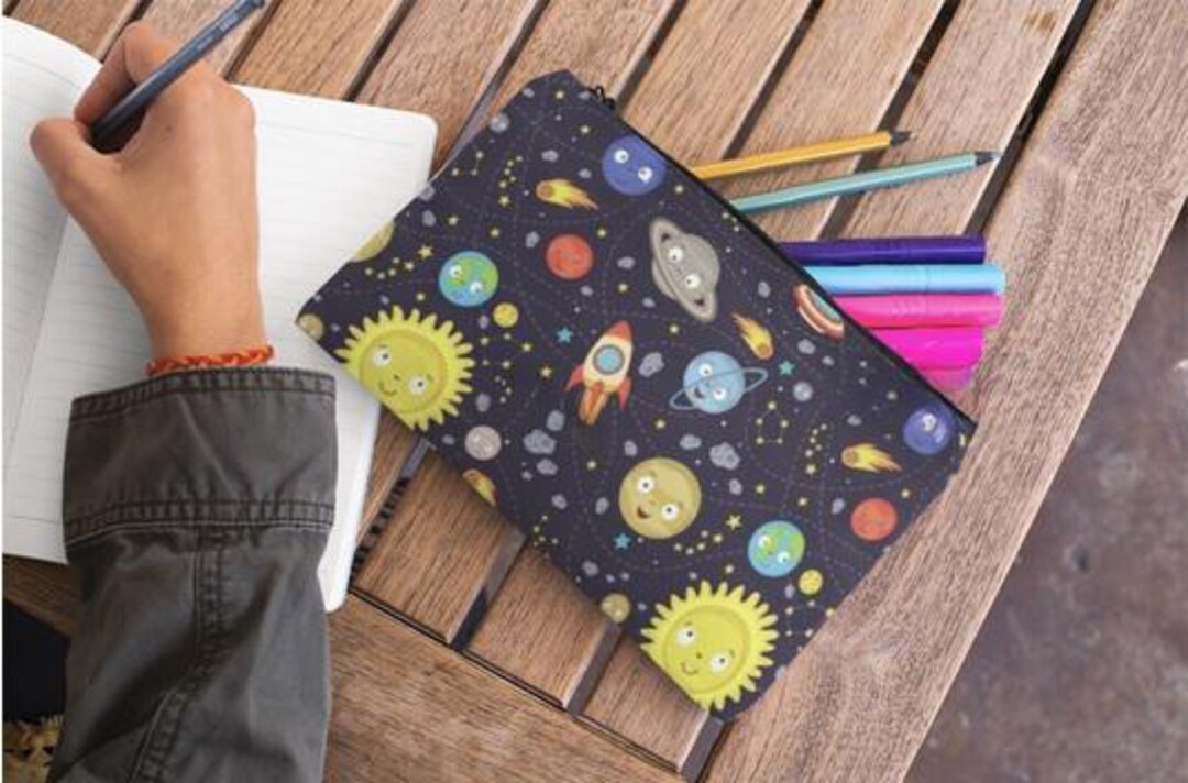 Accessory Pouch Solar System - Etsy